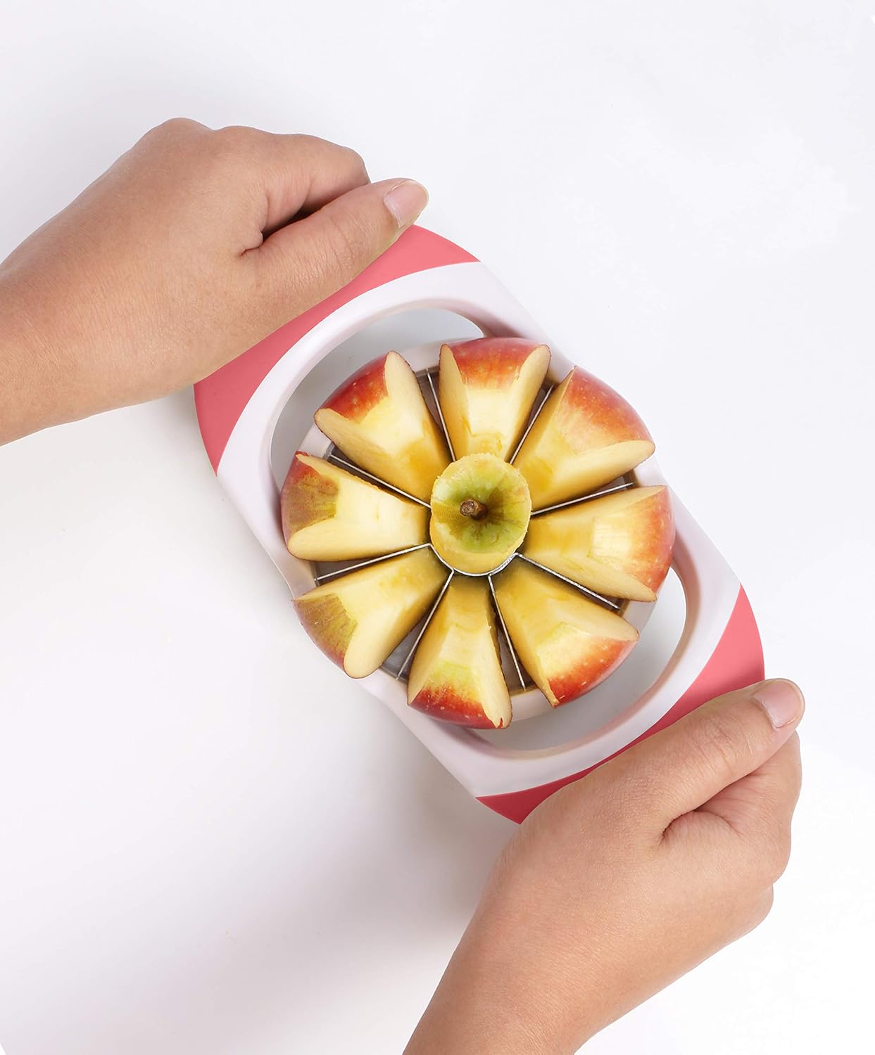 Apple Corer and Slicer- Fruit Cutter – Apple Divider – Wedger ...