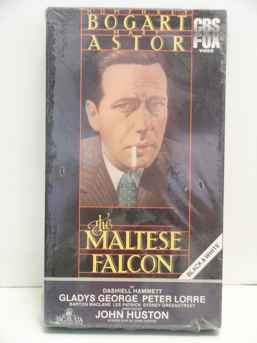 Amazon.com: The Maltese Falcon-Humphrey Bogart-VHS Video Tape : Electronics