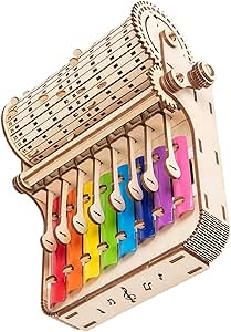 Amazon.com: 8-tone DIY Kit Colorful Soundboard Unique Hand-operated ...