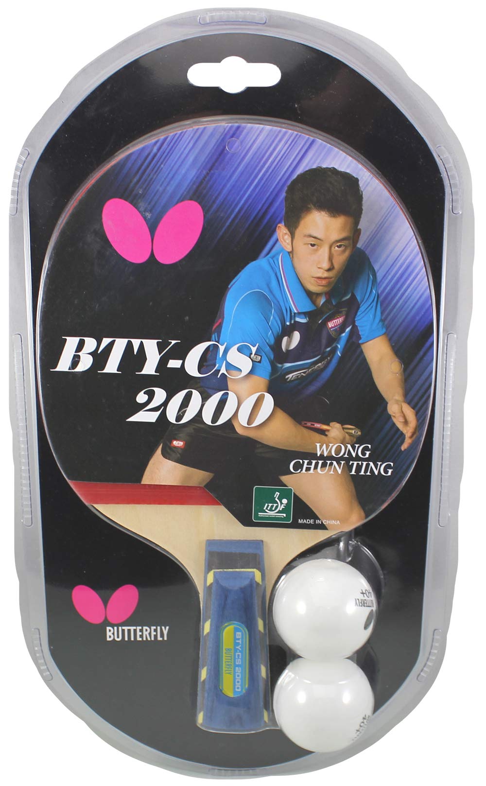 Snapklik.com : BTY-CS 2000 Chinese Penhold Table Tennis Racket Reverse ...