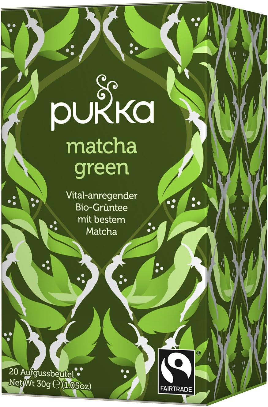 Amazon.com: Pukka Herbal Teas Green Tea, 20 Count : Grocery & Gourmet Food