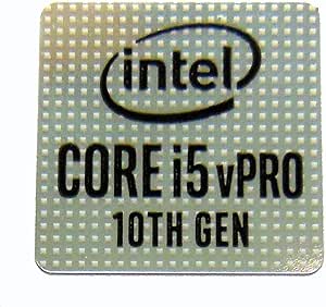 Amazon.com: VATH Sticker Compatible with Intel Core i5 vPRO 10th Gen 14 ...