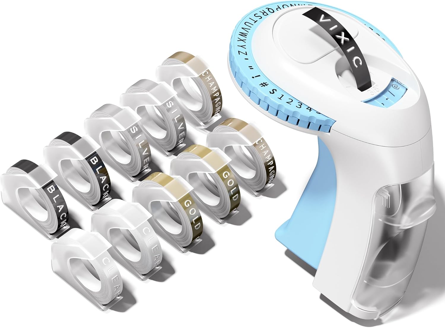 Amazon.com : Vixic Embossing Label Maker Machine with-Tape, 3D Portable ...