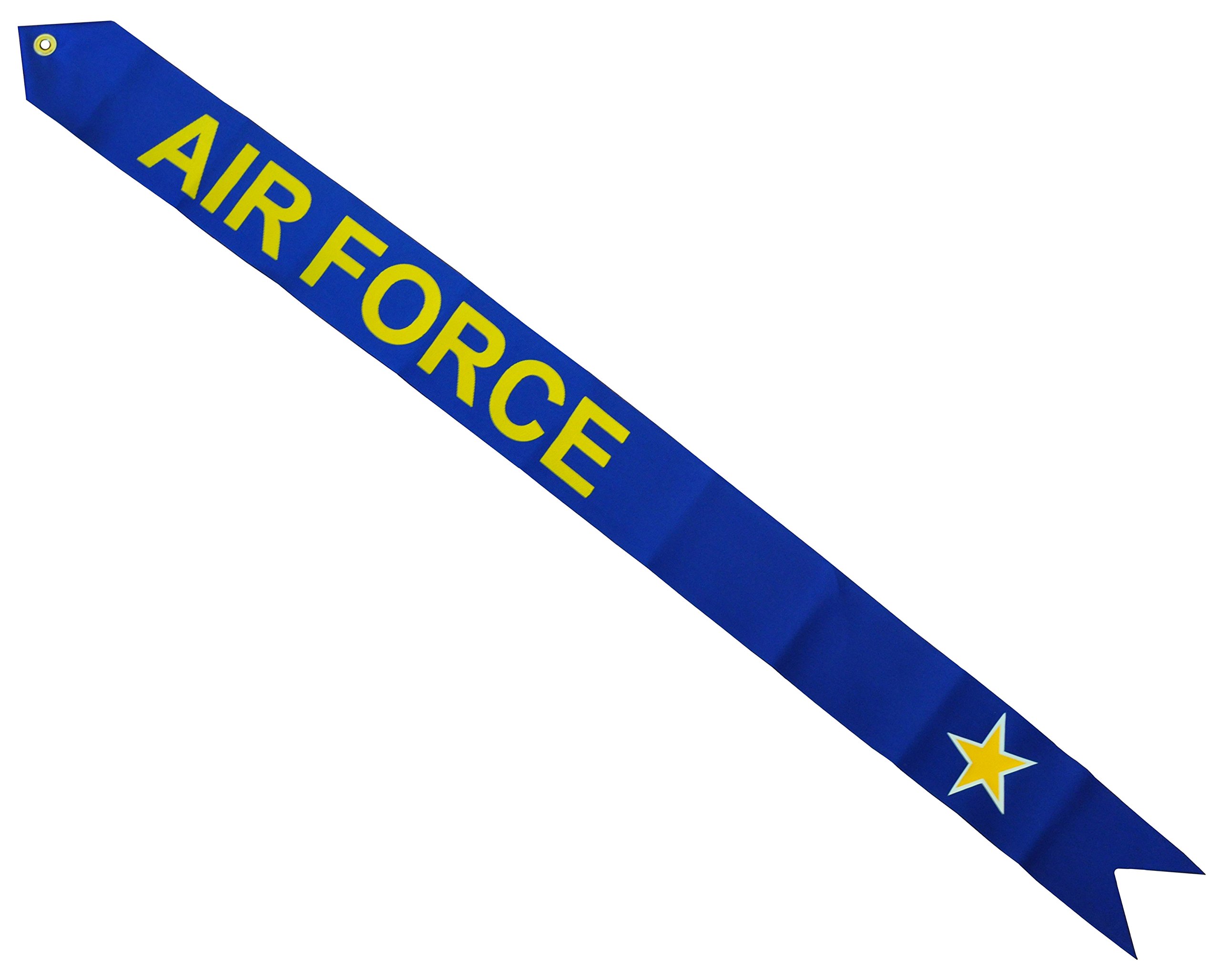 Amazon.com : Air Force Flag Streamer, Gold Star : Prints : Patio, Lawn ...