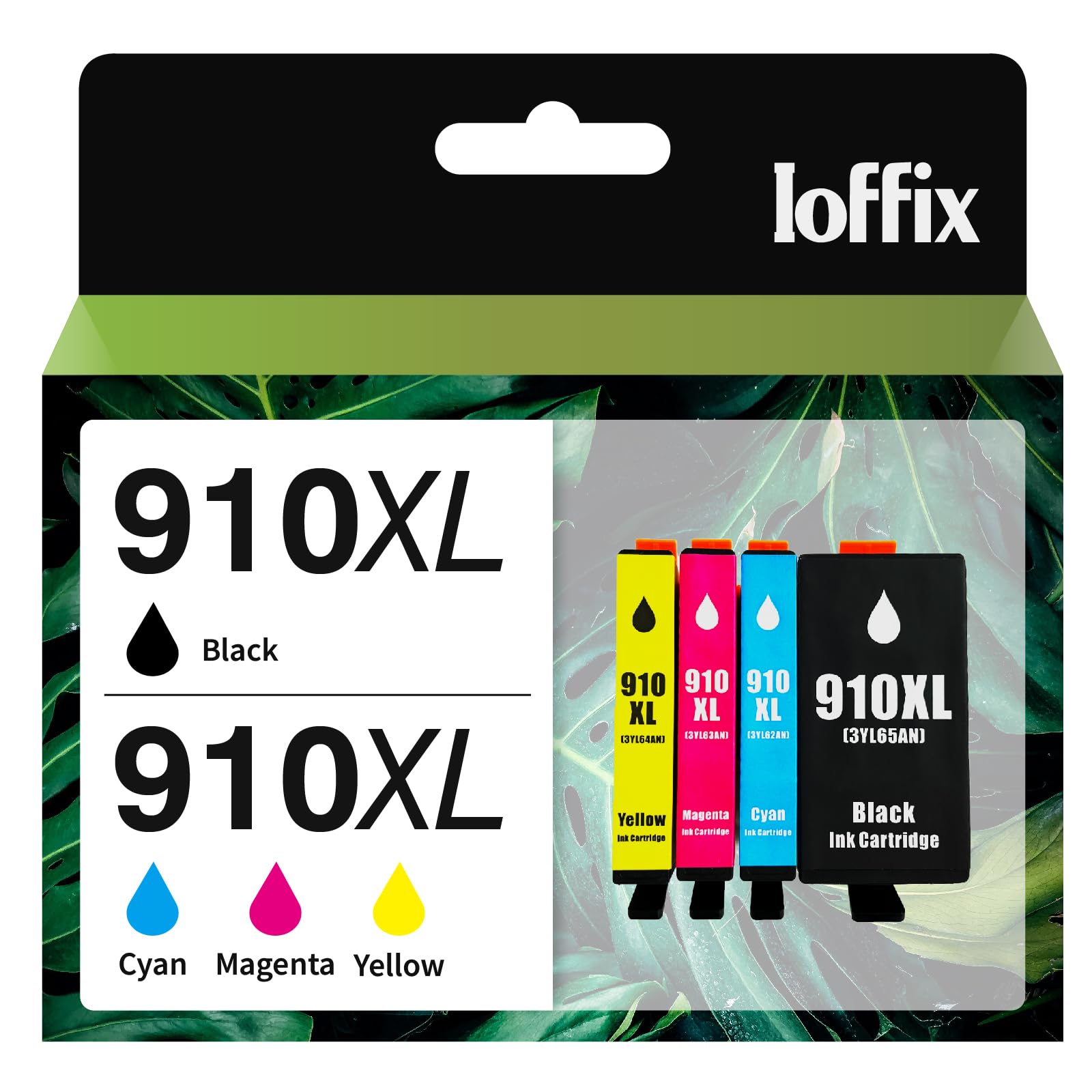 Amazon.com: Ioffix 910XL Ink Cartridges Combo Pack Compatible with HP ...