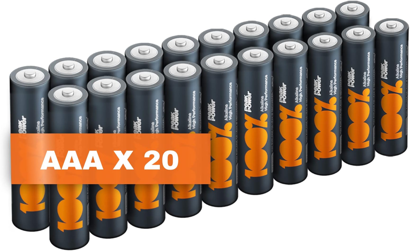 AA Batteries pack of 40 by PeakPower 10Year Shelf life & Ideal for ...