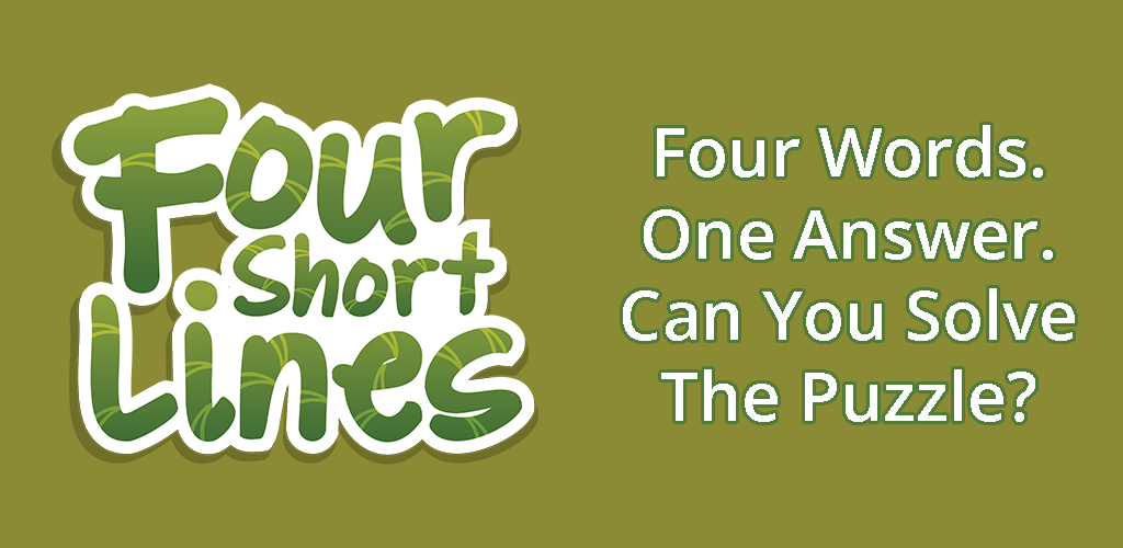 Four Short Lines - A Clever Word Game:Amazon.com:Appstore for Android