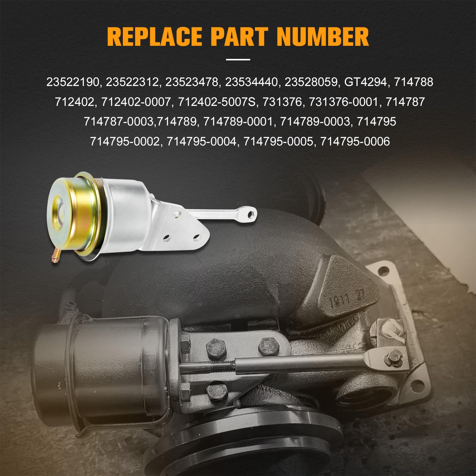 Snapklik.com : Kozlira 714788 Turbo Turbocharger Wastegate Actuator ...