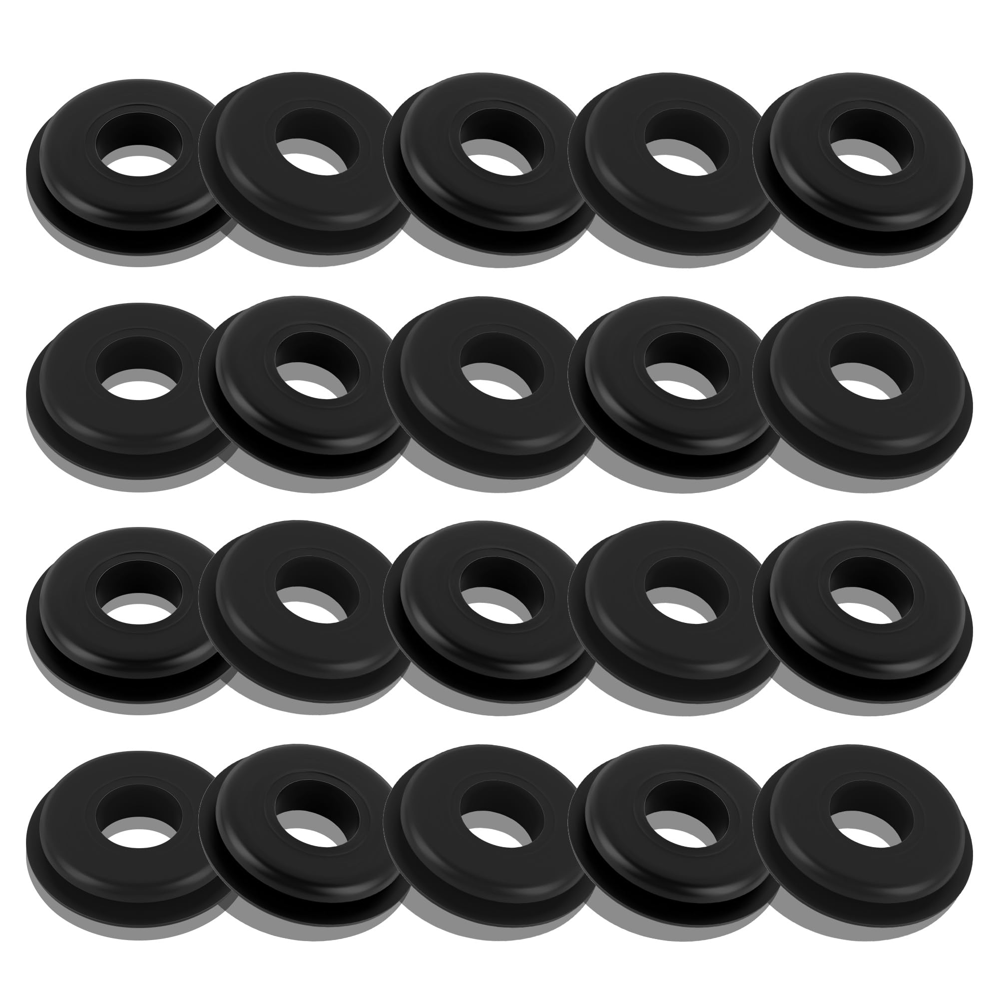 Glad Hands Yumfugu 20 PCS Glad Hand Seals, Rubber Truck Glad Hand Seals ...