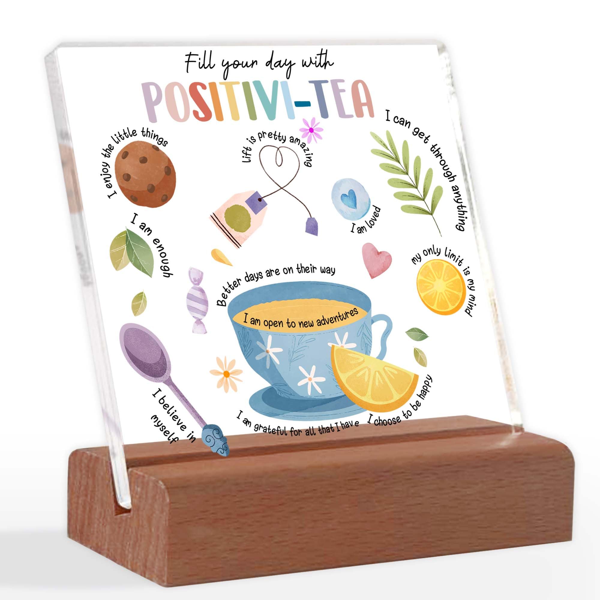 Snapklik.com : Positivi-tea Positivity Self Affirmation, Mental Health ...