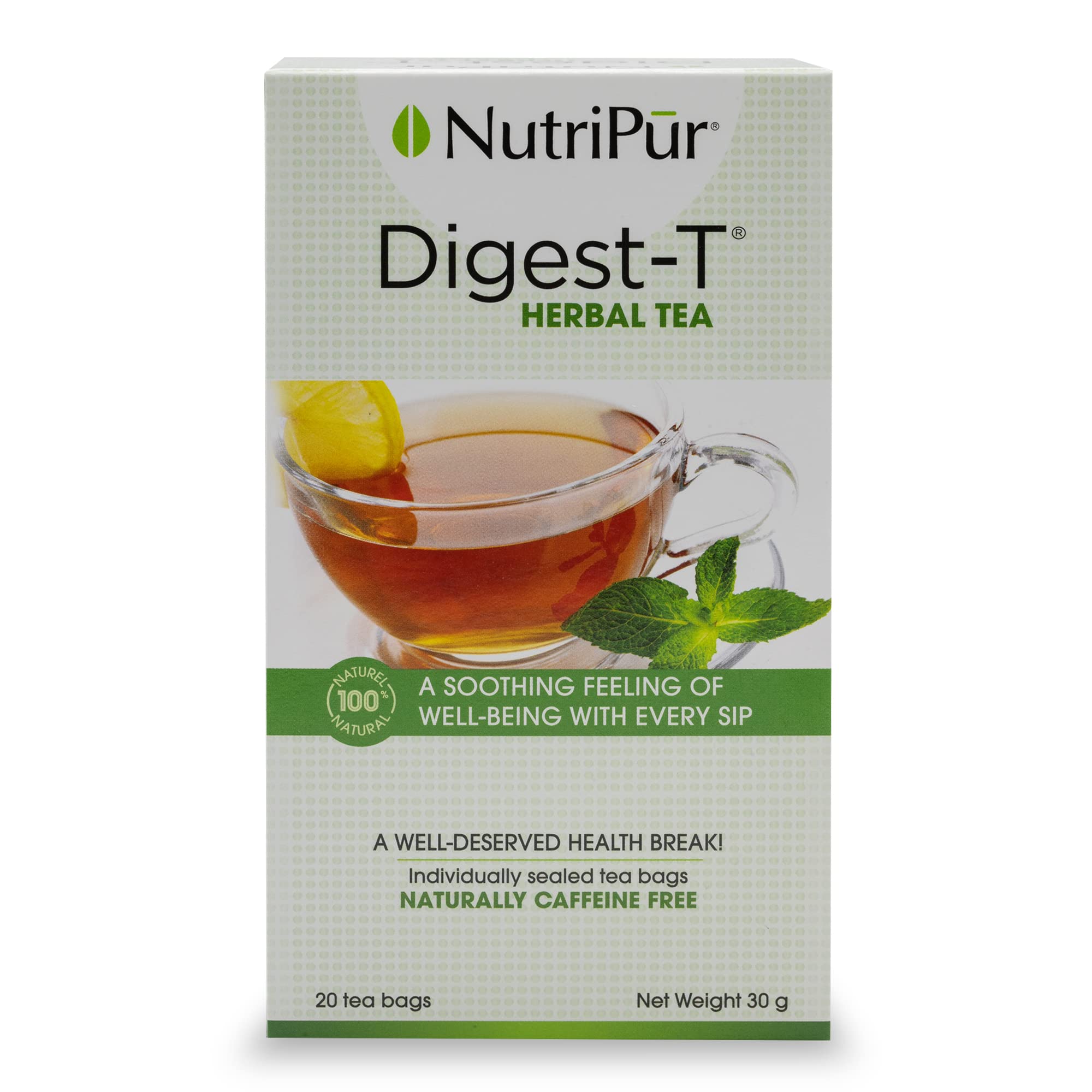 Nutripur Digest-T Herbal Tea, 20 tea bags : Amazon.ca: Grocery ...