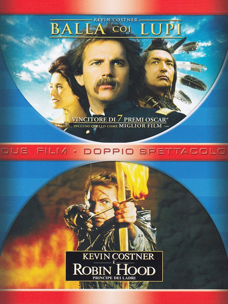 Balla coi lupi + Robin Hood - Principe dei ladri: Amazon.it: Kevin ...