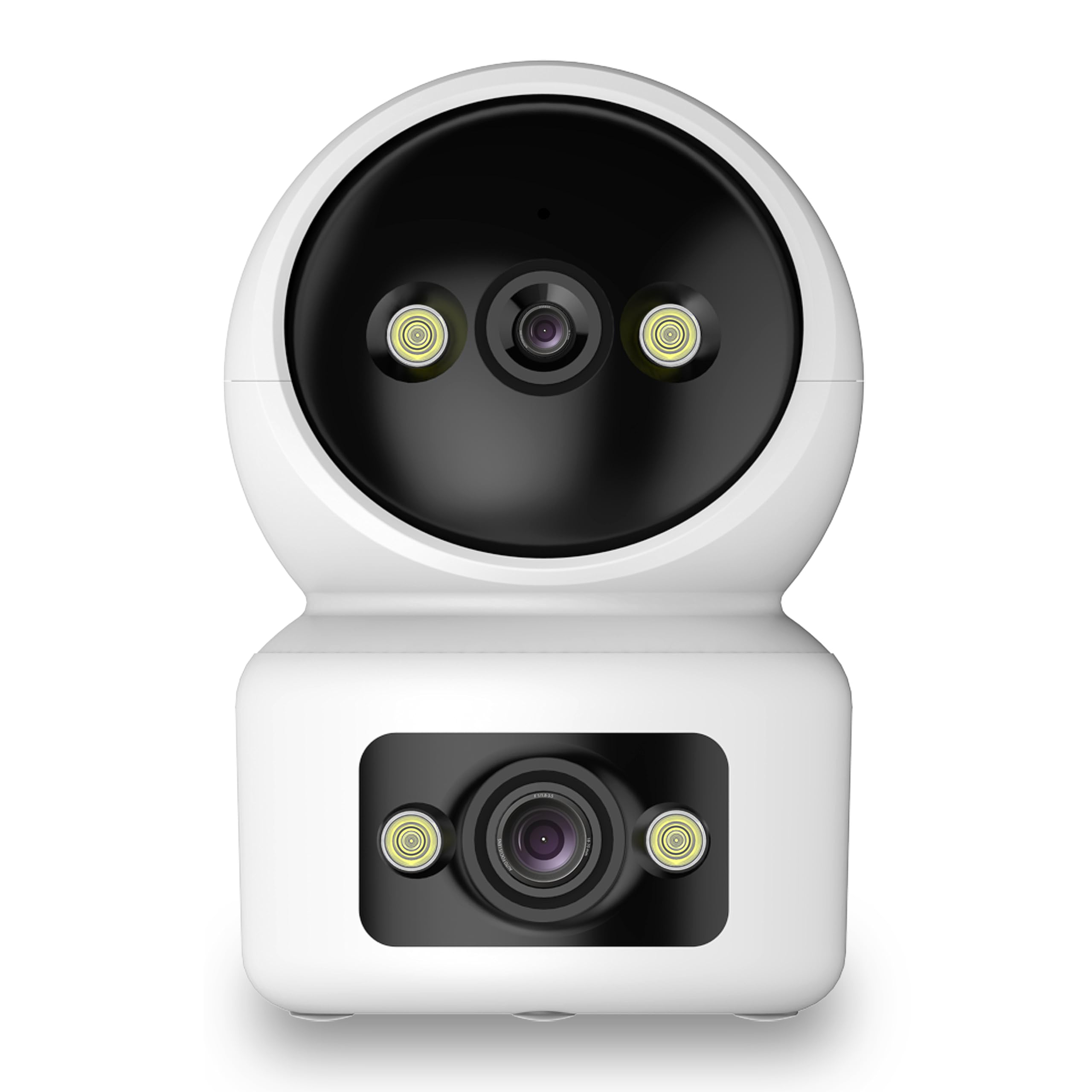 Amazon.com : ECO-TH Dual Lens Indoor Pan/Tilt Home Smart Security ...