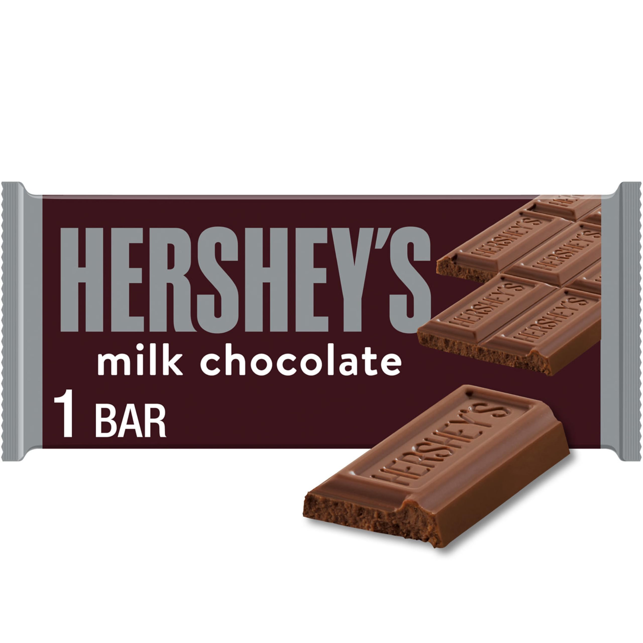 Hersheys Milk Chocolate Candy Gluten Free 1 55 Oz Bar | Desertcart PAKISTAN