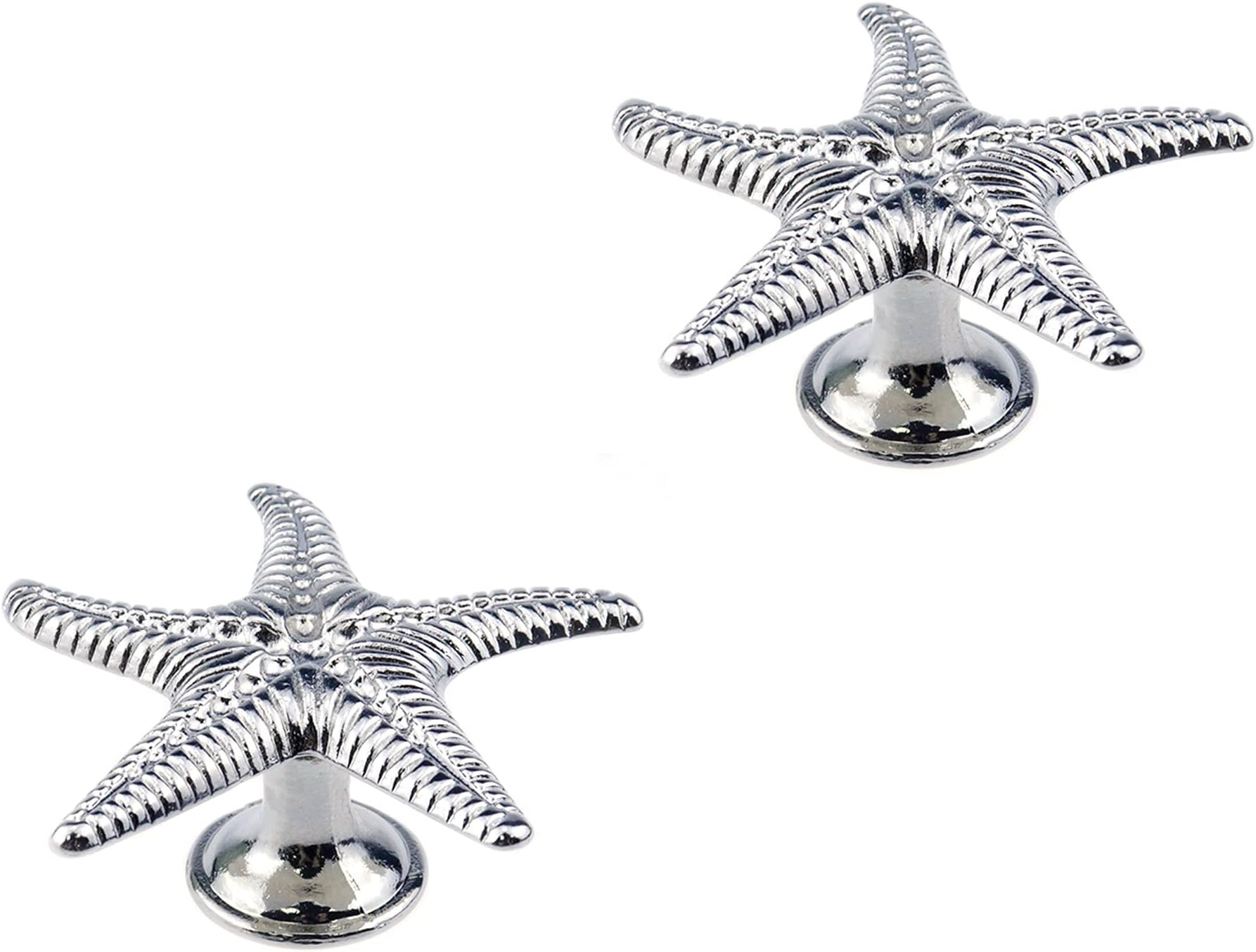 Laurey 56760 Oceana Starfish 3-Inch Diameter Knob, Silverado - Cabinet And Furniture Knobs ...