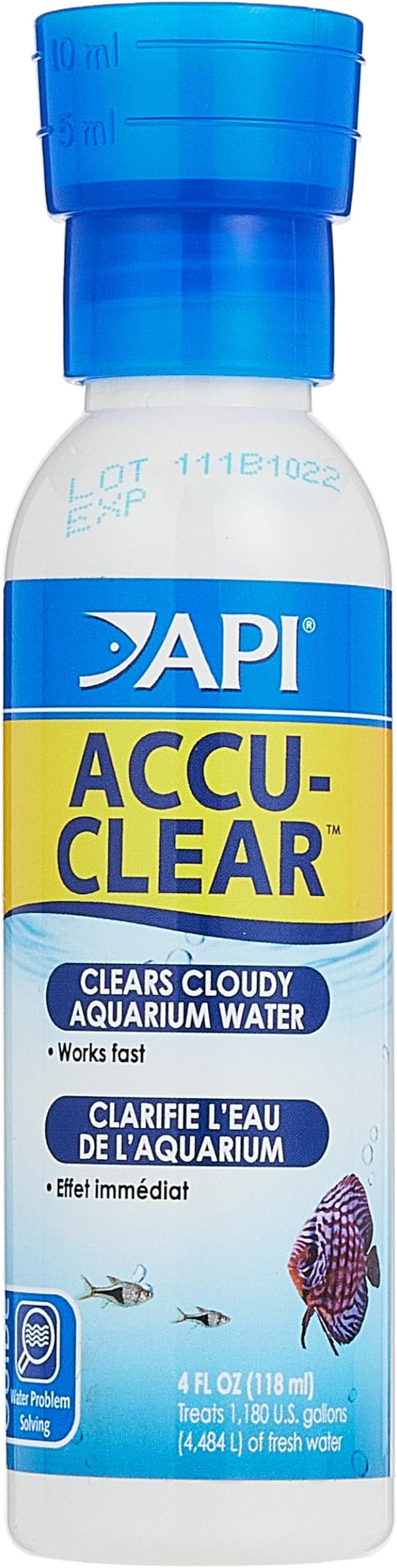 API ACCU-Clear Freshwater Aquarium Water Clarifier, 150 Gram : Amazon ...