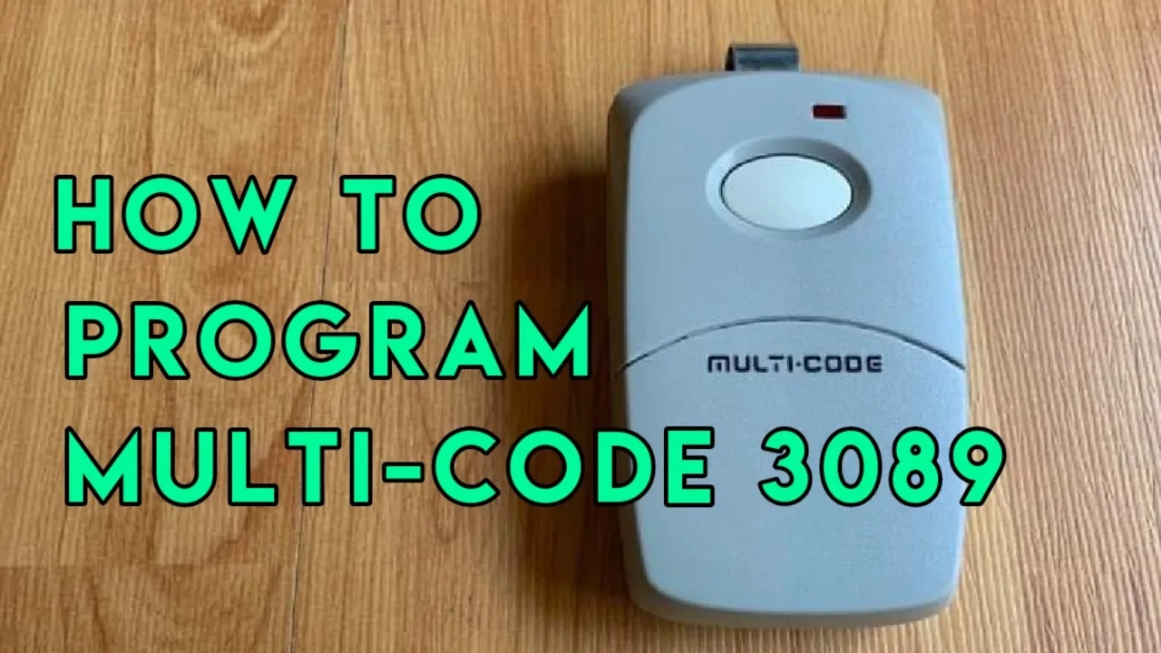 Watch How to Program Multi-code 3089 Remote on Amazon Live