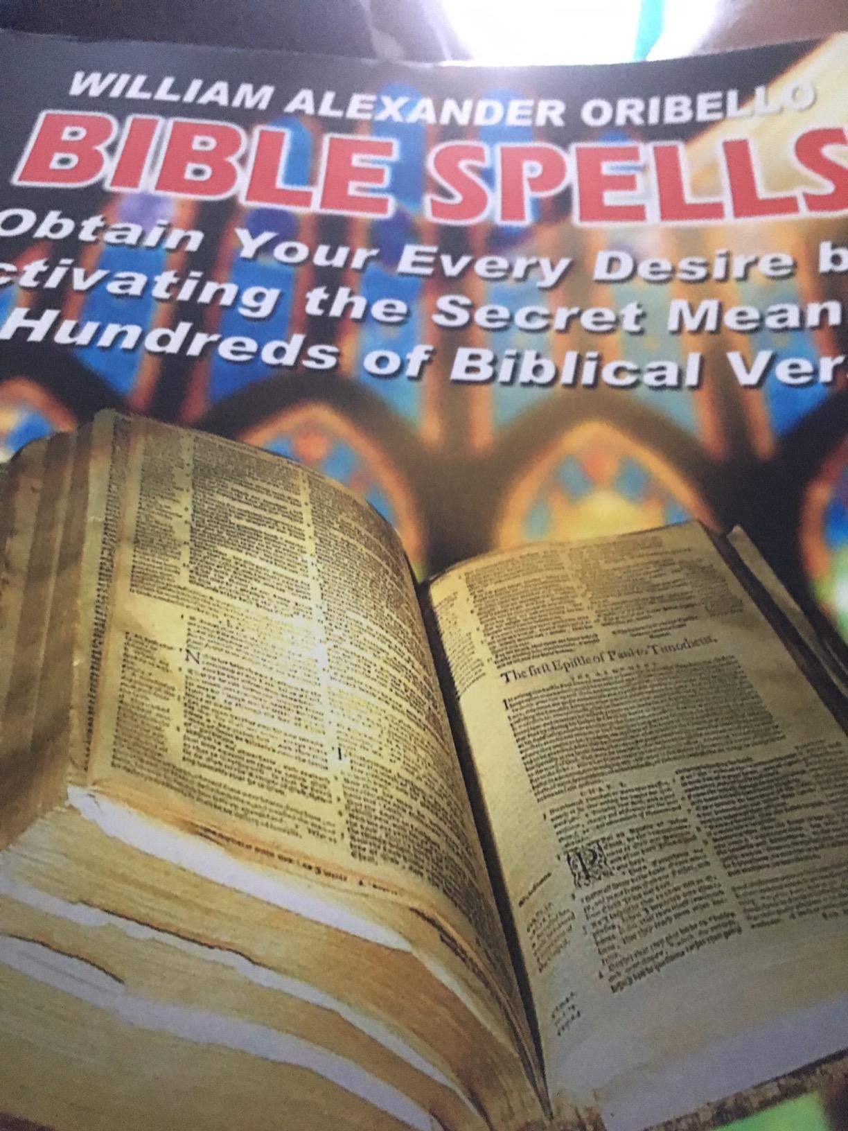 BIBLE SPELLS: Obtain Your Every Desire By Activating The Secret Meaning ...