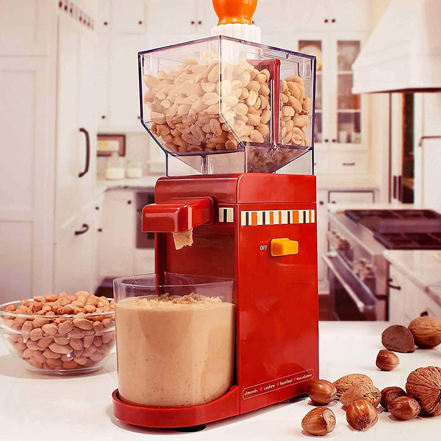 10pcs 110v-220v Home Peanut Butter,Mini Peanut Butter Machine,Electric ...