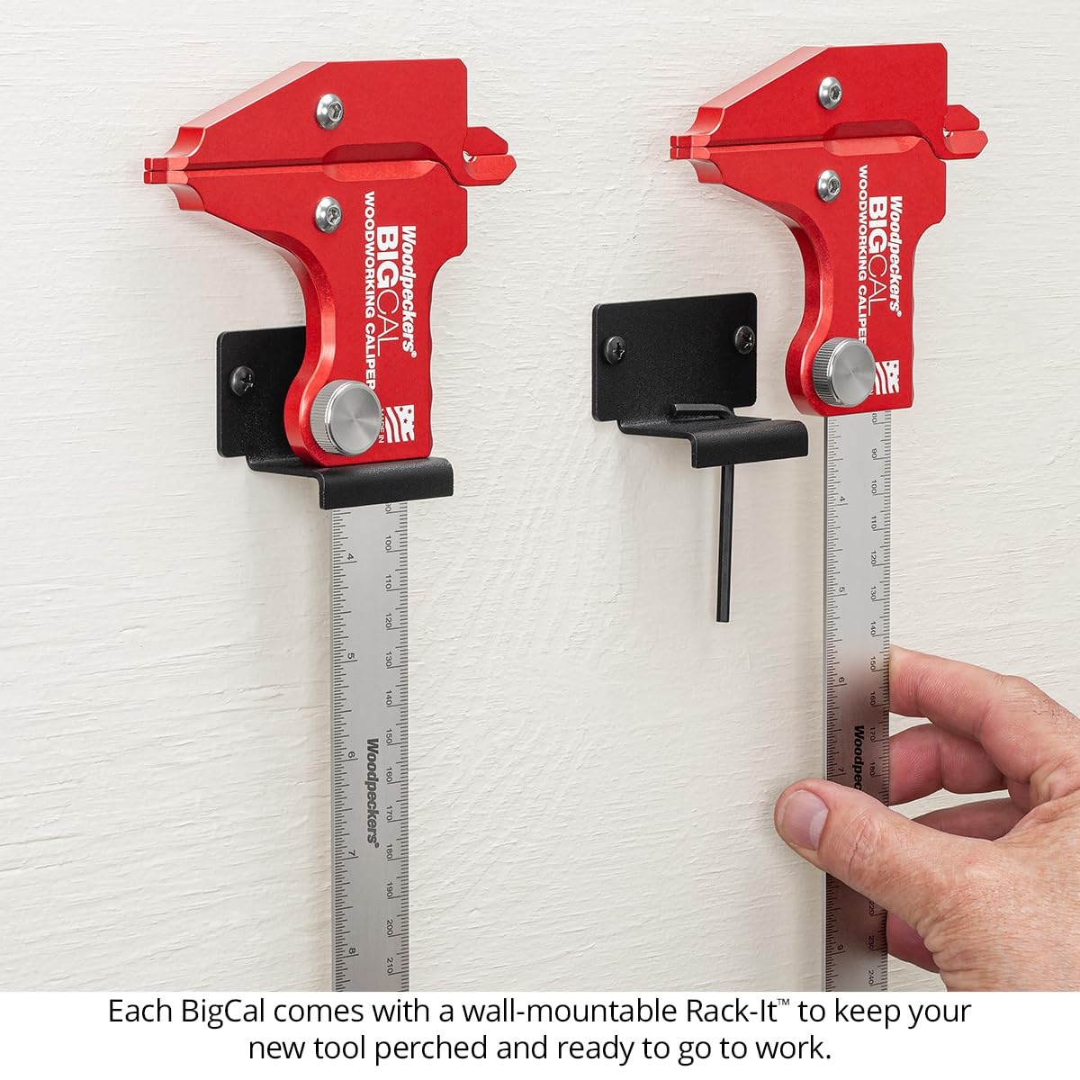 Woodpeckers BigCal Woodworking Calipers Deluxe Set, 24 Inch / 600MM ...