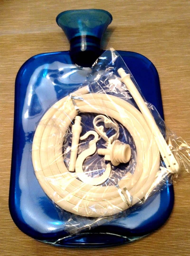 Amazon.com: KX MEDICAL 2 Qt. Combination Enema Bag / Douche System w ...