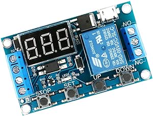 Amazon.com: 6-30V Relay Module Switch Trigger Time Delay Circuit Timer ...