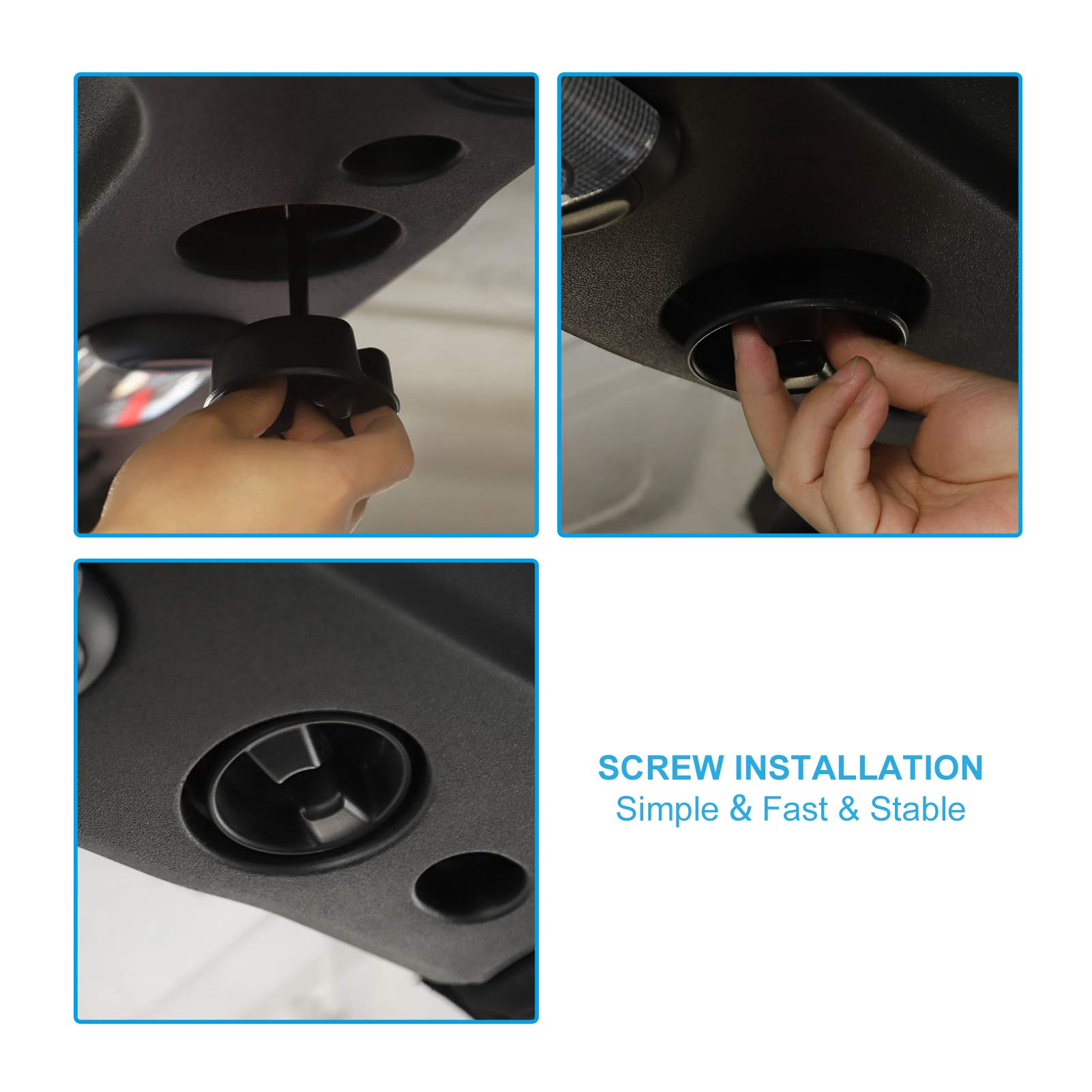 Snapklik.com : Jamscar Auto Freedom Roof Hardtop Bolts Compatible For ...