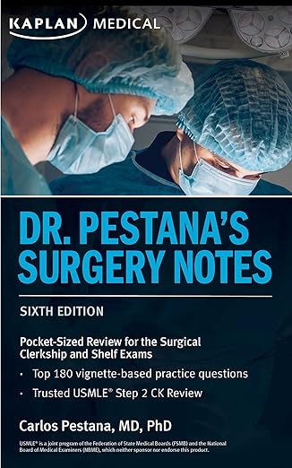 Dr. Pestana's Surgery Notes: Pocket-Sized Review for the Surgical ...