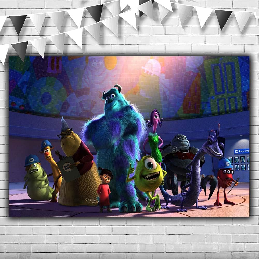 Monster Inc. Clipart En Blanco Y Negro 50+ Imagenes Monster Inc
