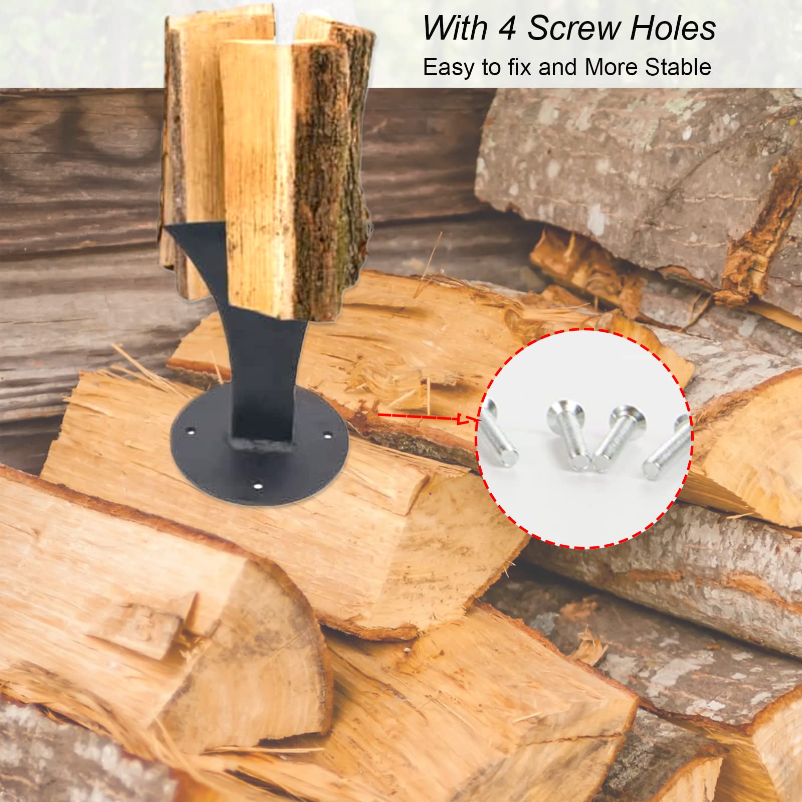 Snapklik.com : Pftjujudan Firewood Kindling Splitter For Wood Stove ...