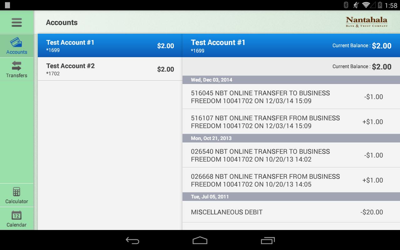 Nantahala Bank and Trust Tab - App on Amazon Appstore