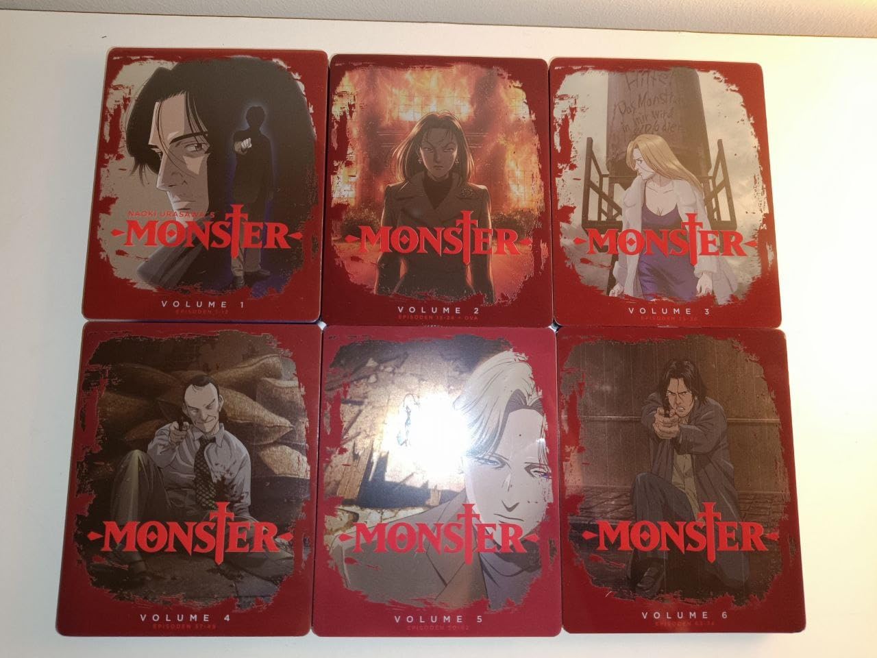 MONSTER - Volume 6 (Ep. 63-74+OVA) (Steelbook, 2 DVDs): Amazon.de ...