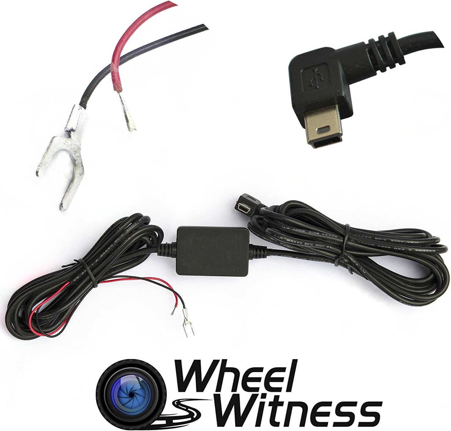 Amazon.com: Dash Cam Hardwire Installation Kit - Hard Wire 12V to 5V ...