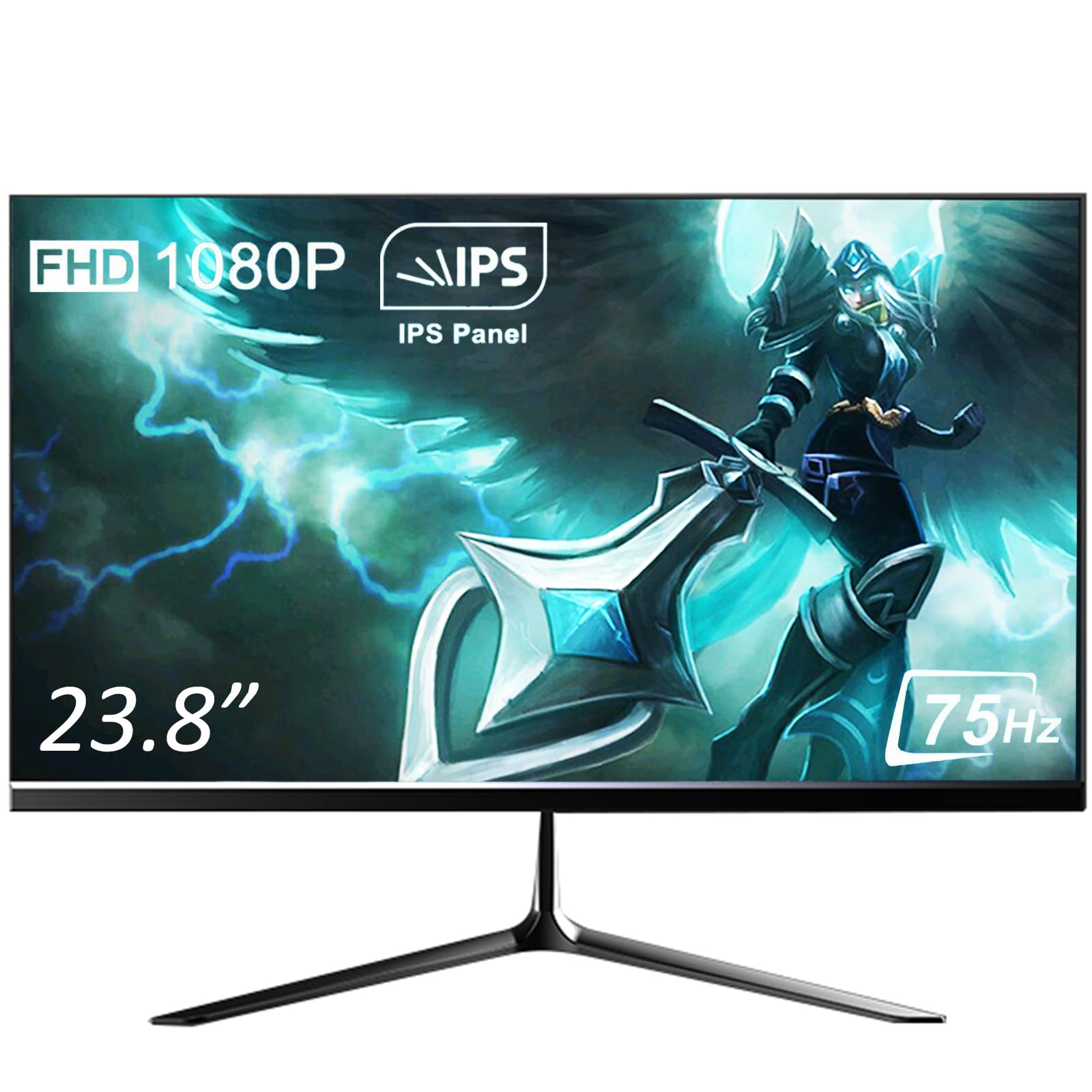 23.8" Gaming Monitor,1080p IPS Computer Monitor 1920x1080p 1ms Freesync ...