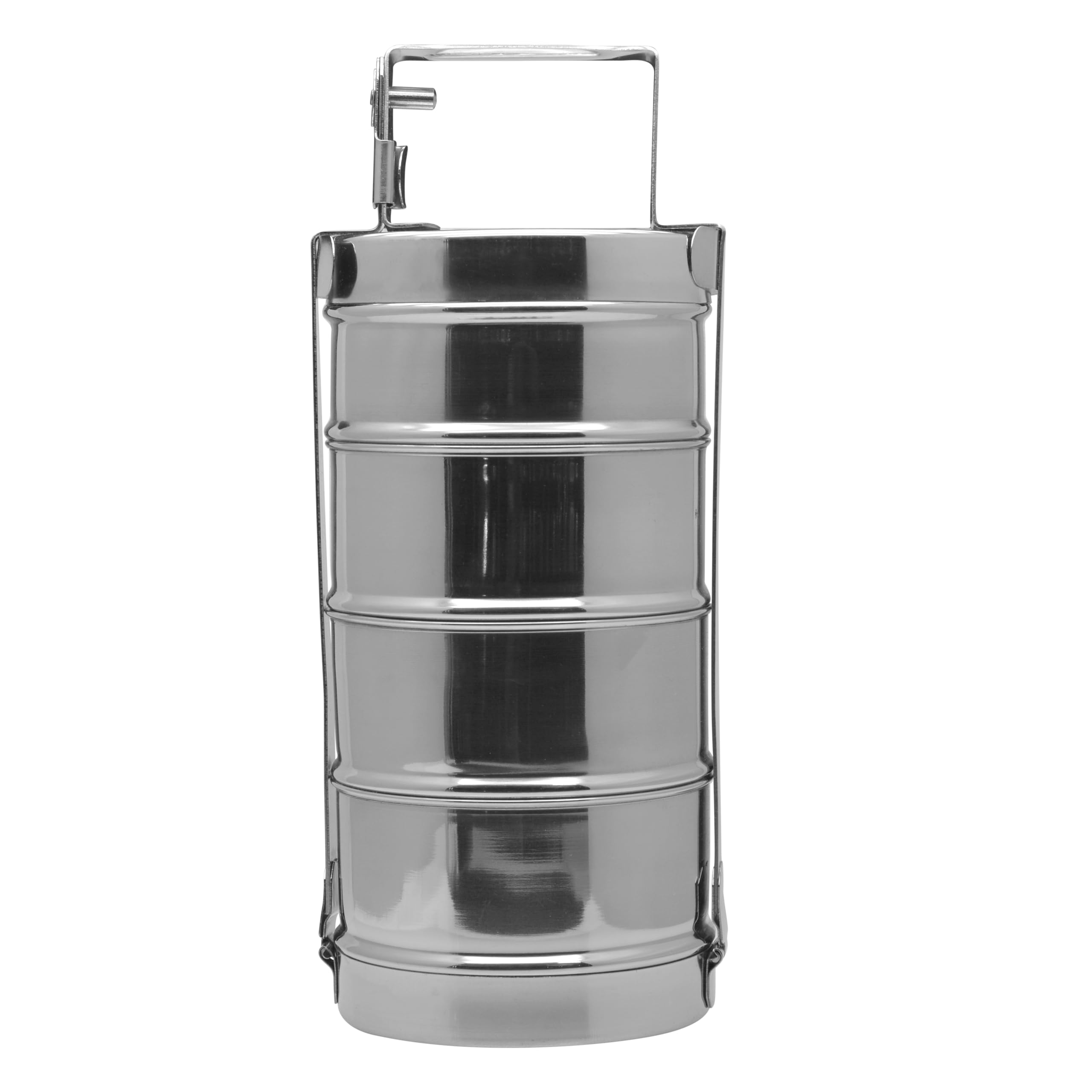 Raj Bombay Stainless Steel Tiffin 12.5 Cm Width , 4 Tier ,BT0004 ...