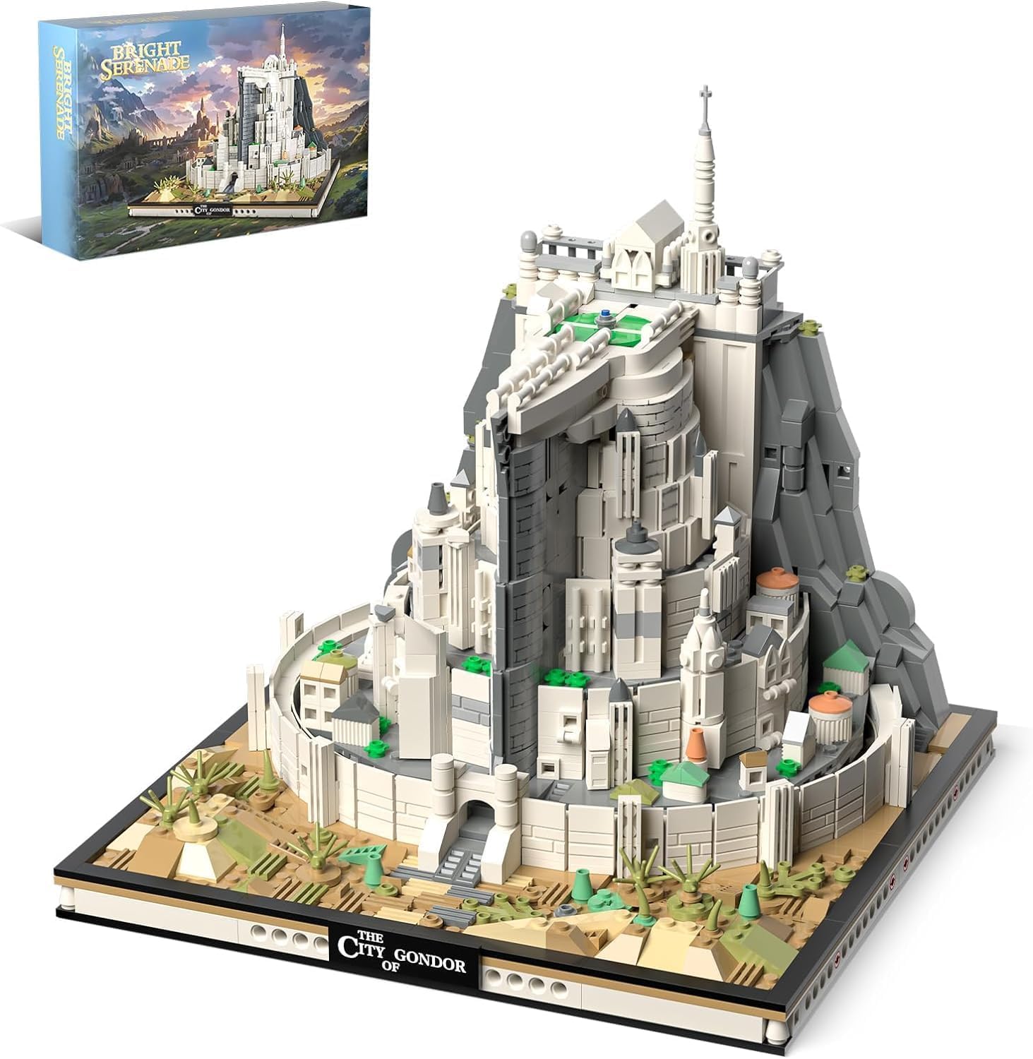 LEGO Icons The Lord of The Rings: Barad-dûr Model Kit, Building Set for ...