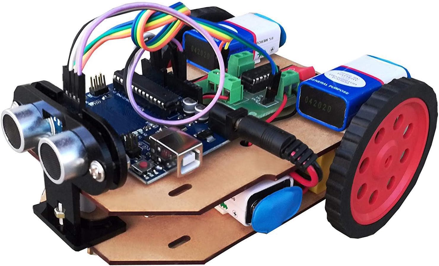 AM ROBOTICS Rover 4WD BO Series 1 Metal Chassis DIY ARDUINO Project KIT ...