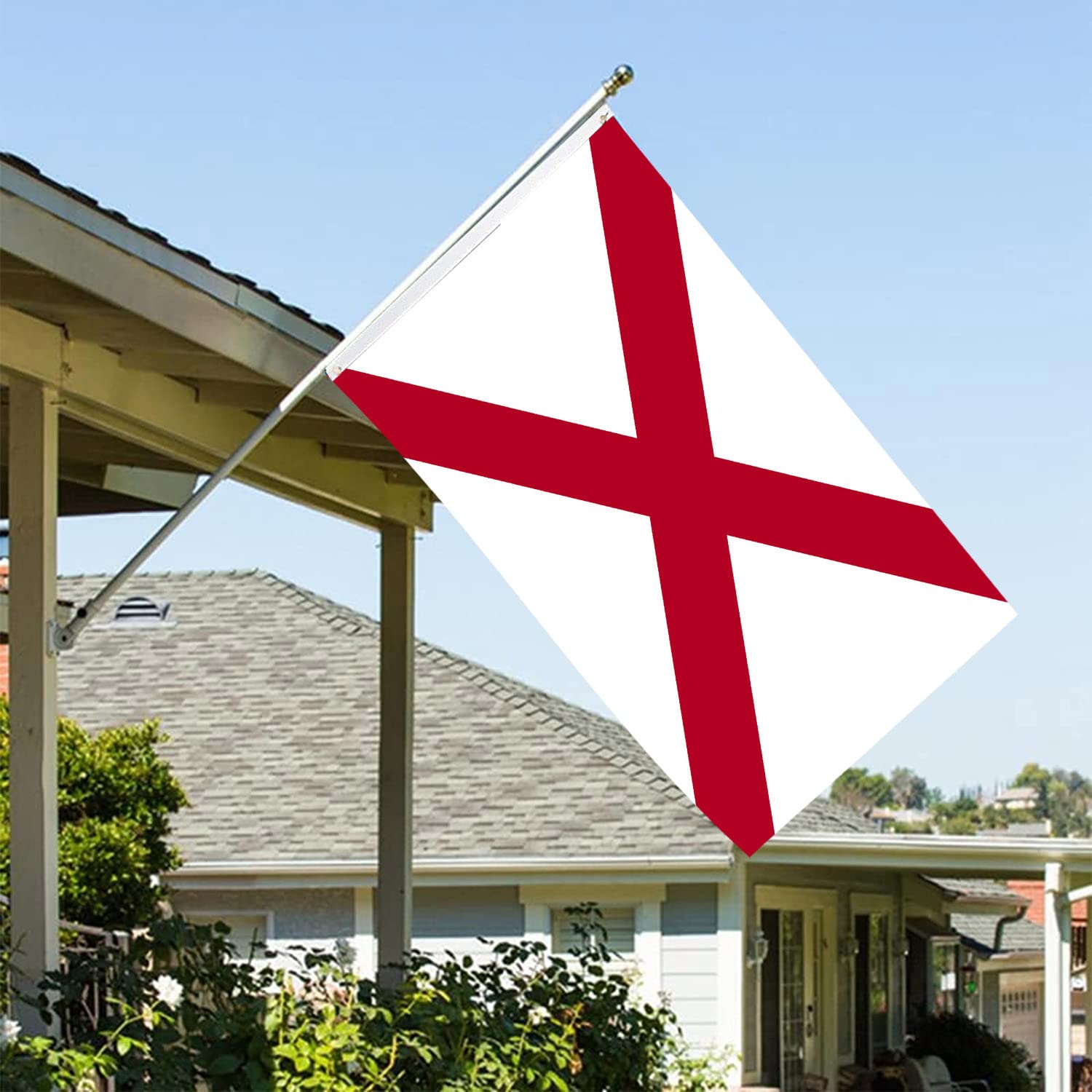 Snapklik.com : Alabama State Flag 3x5 Double Sided Alabama AL Flags ...