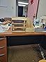 Amazon.com: PUNCIA 4 Tiers Wood Desk Desktop File Organizer and ...