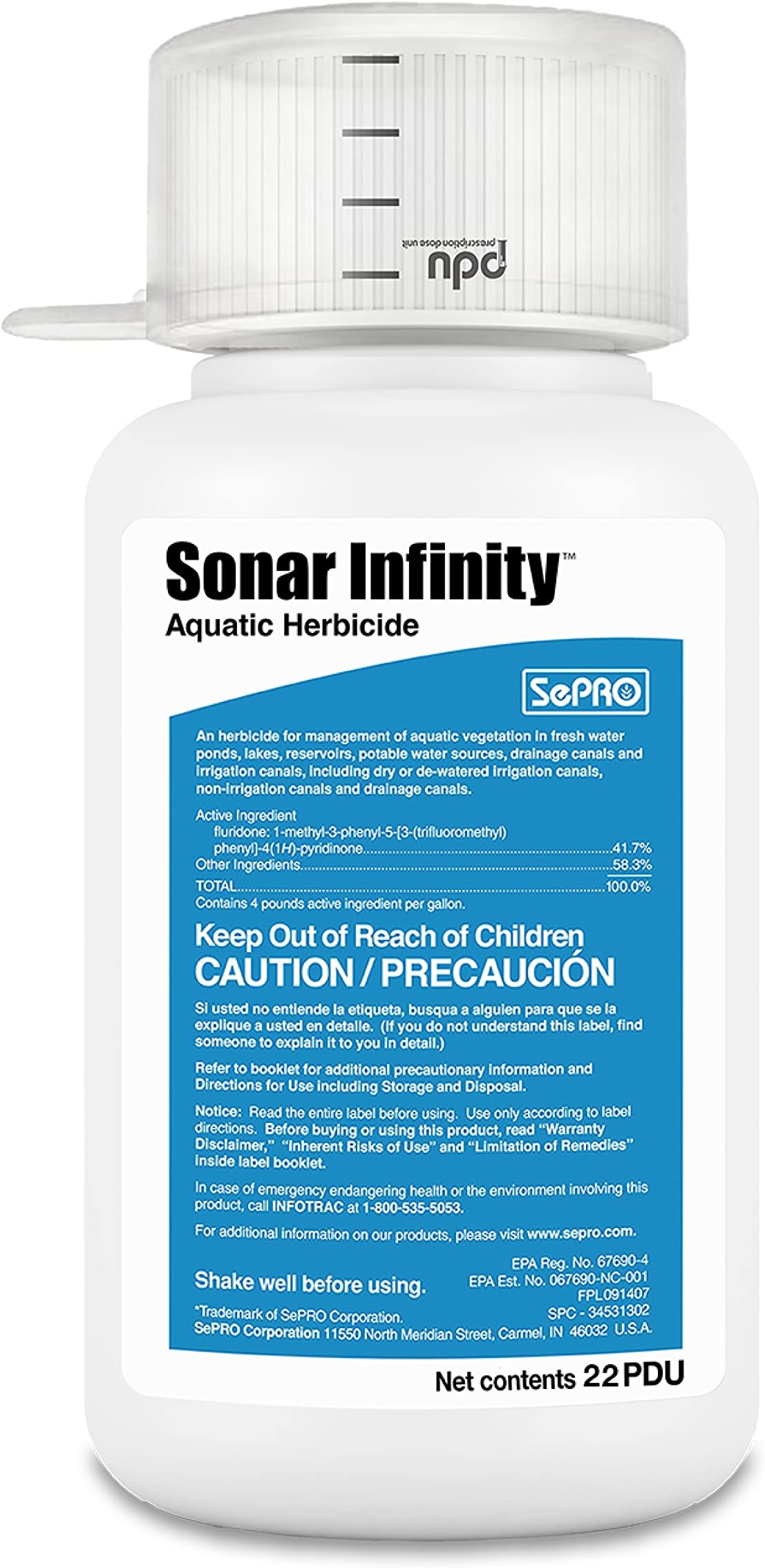 Amazon.com: Sonar Infinity Aquatic Herbicide : Patio, Lawn & Garden