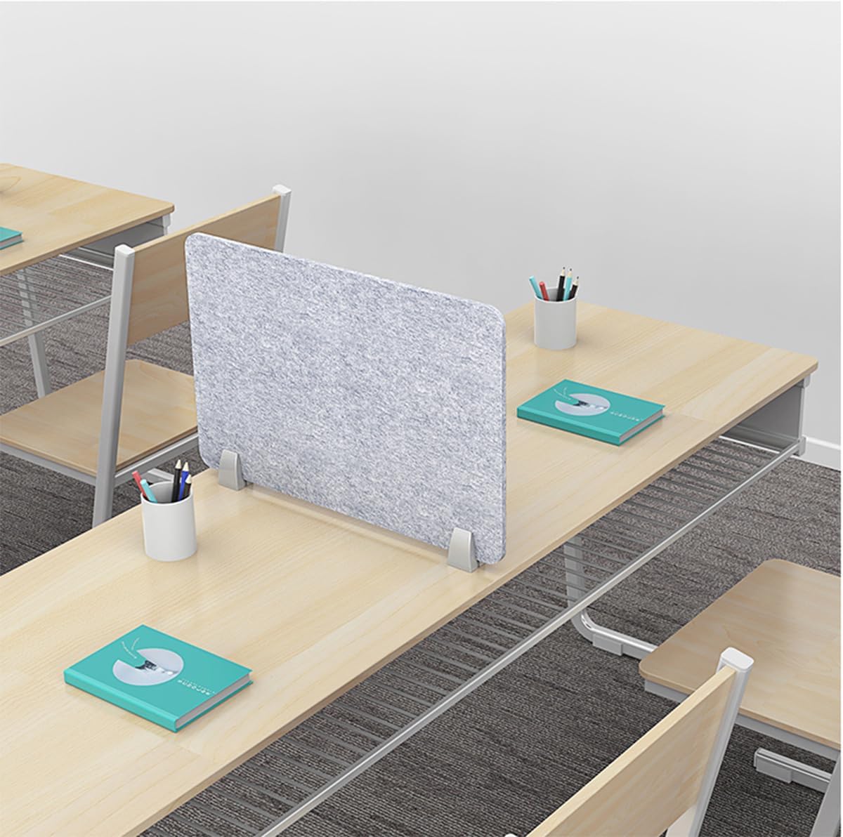 Amazon.com: JINYEZI Acoustic Desk Divider Desk Partition,Distraction ...