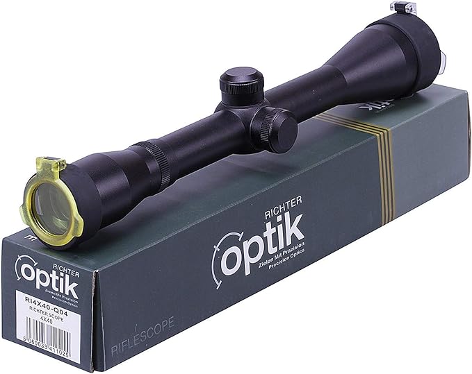 Richter Optik 4x40 Mil Dot Crystal Riflescope Air Rifle Scope Hunting ...