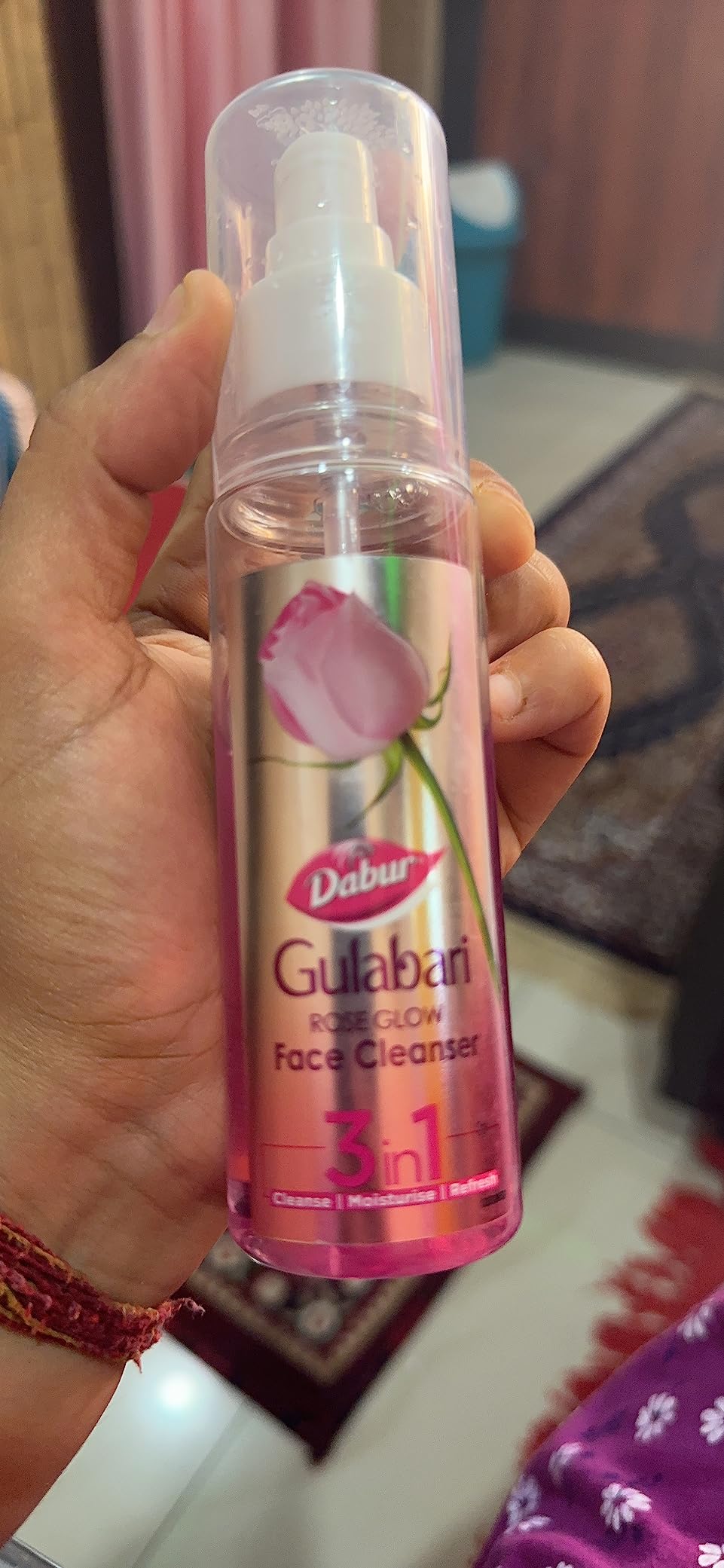 Buy Dabur Gulabari Premium Rose Water – Natural, 400 ml & Dabur ...