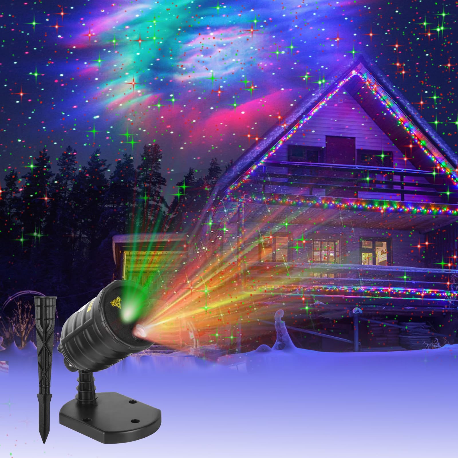 Laser light display projector online