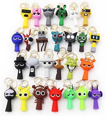Amazon.co.jp: [Allendo] スプランキー 周辺 立体キーホルダー ペンダント かわいい バッグ飾り 車のキー飾り バッグ ...