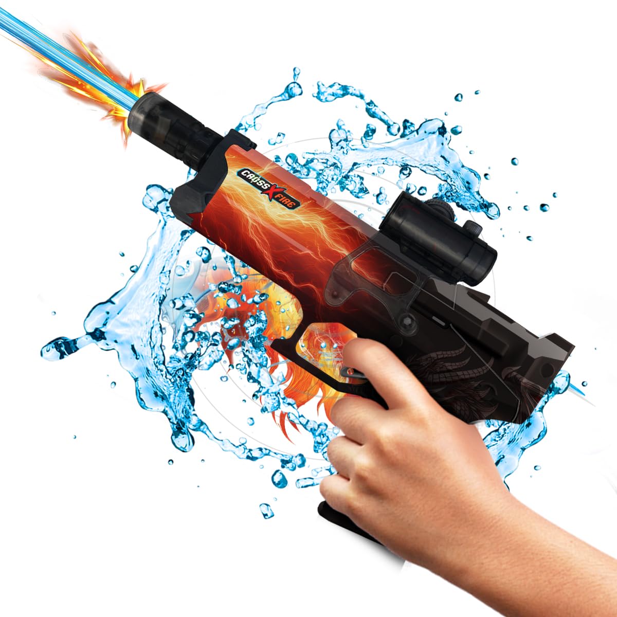 Kazaang CrossXFire AquaZ - The Original Fire Breather Electric Water ...