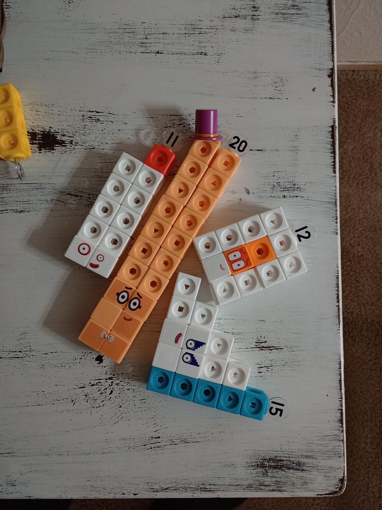 $4/mo - Finance hand2mind Numberblocks MathLink Cubes 11-20 Activity ...