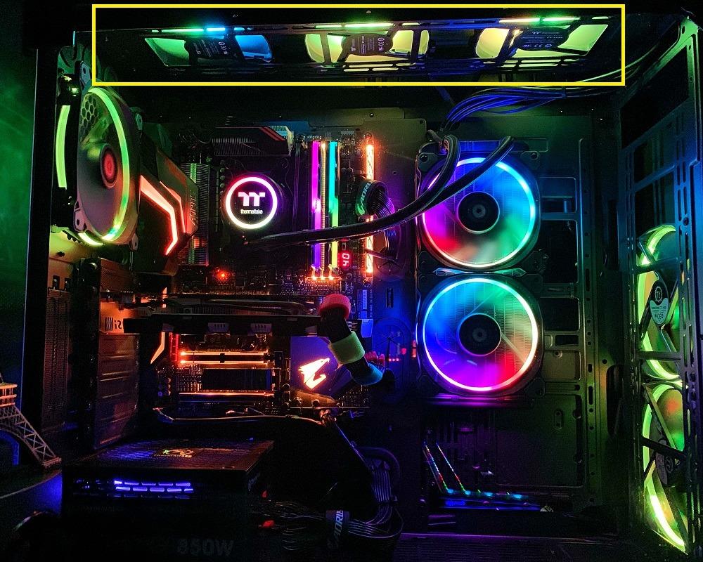 Thermaltake Pure Plus 12 RGB TT Premium Edition 120mm Software Enabled ...