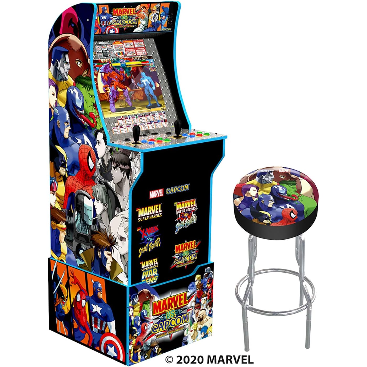 $35/mo - Finance Arcade 1Up Arcade1Up - Marvel vs Capcom Arcade Machine ...