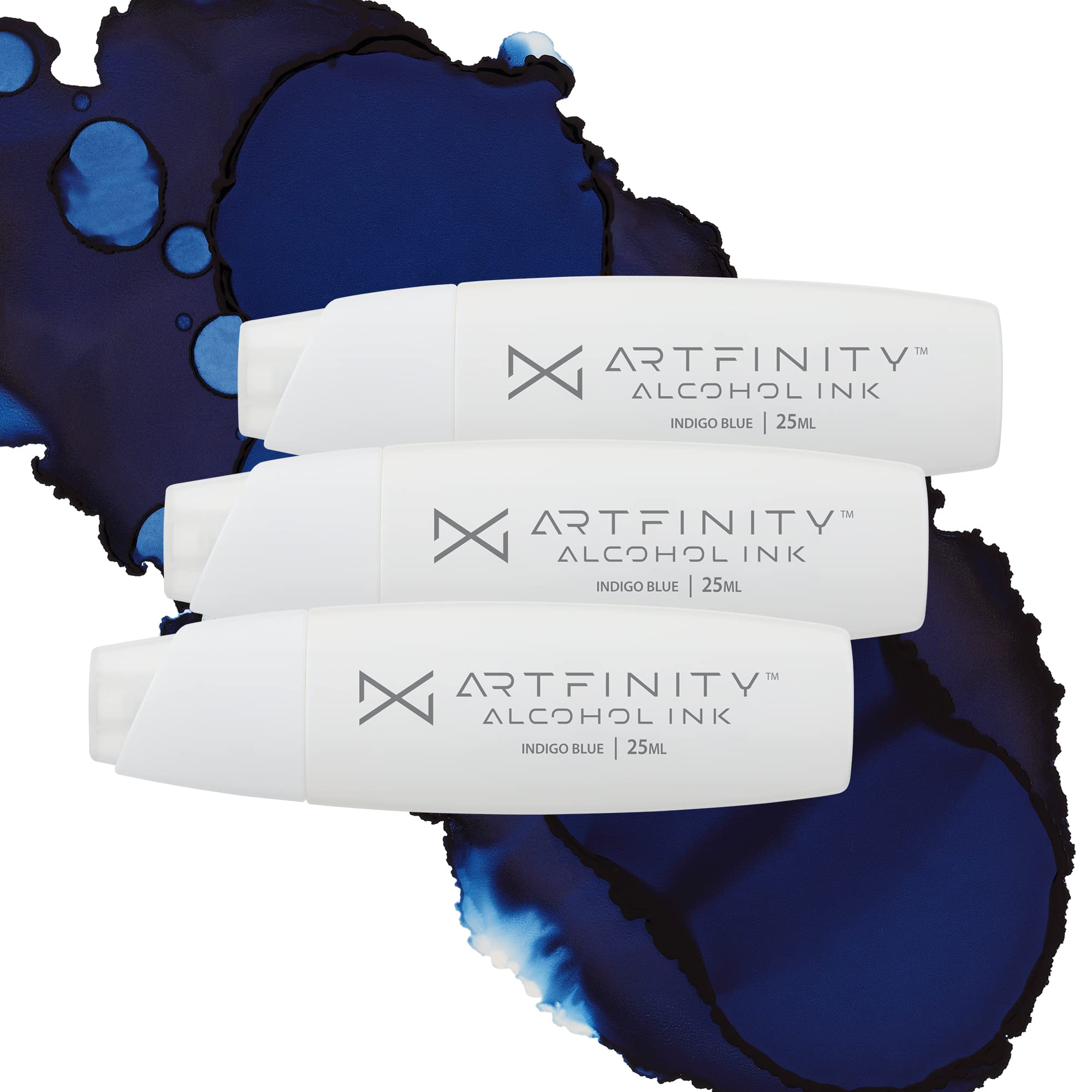 Amazon.com: Artfinity Alcohol Inks 3 Pack - Vibrant, Professional, Dye ...